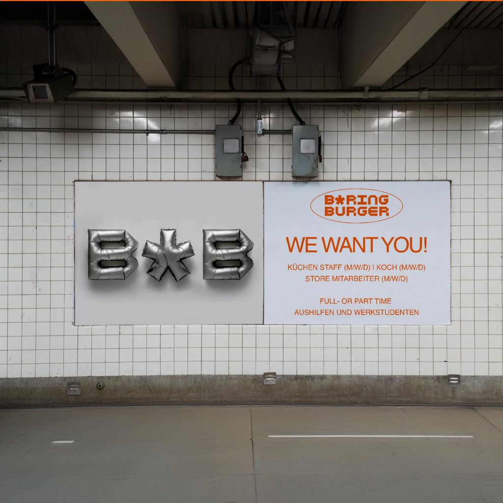 Boring Burger | Smashed hard, served fast